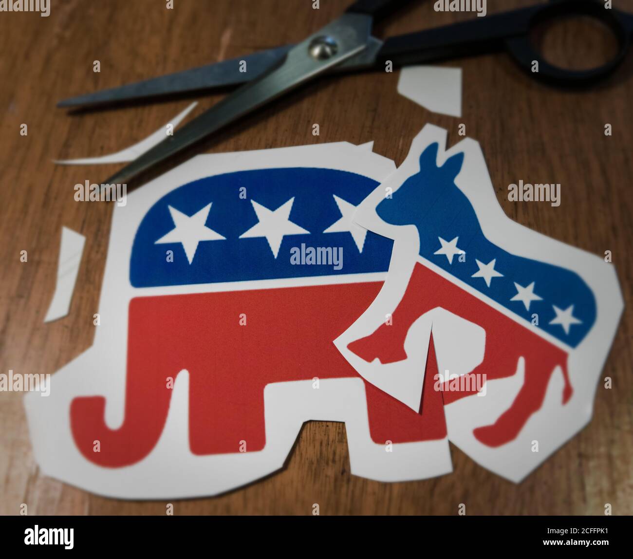 Democratic and republican symbols hi-res stock photography and images ...