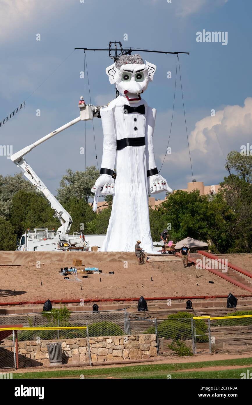 Zozobra (Old Man Gloom) in Santa Fe, New Mexico Stock Photo - Alamy