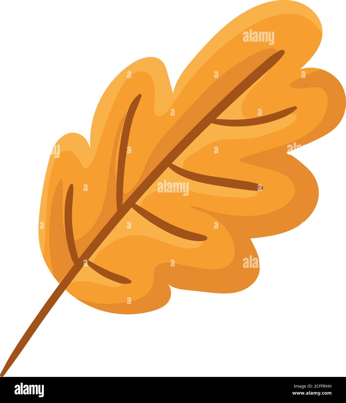 Isolated autumn leaf vector design Stock Vector Image & Art - Alamy