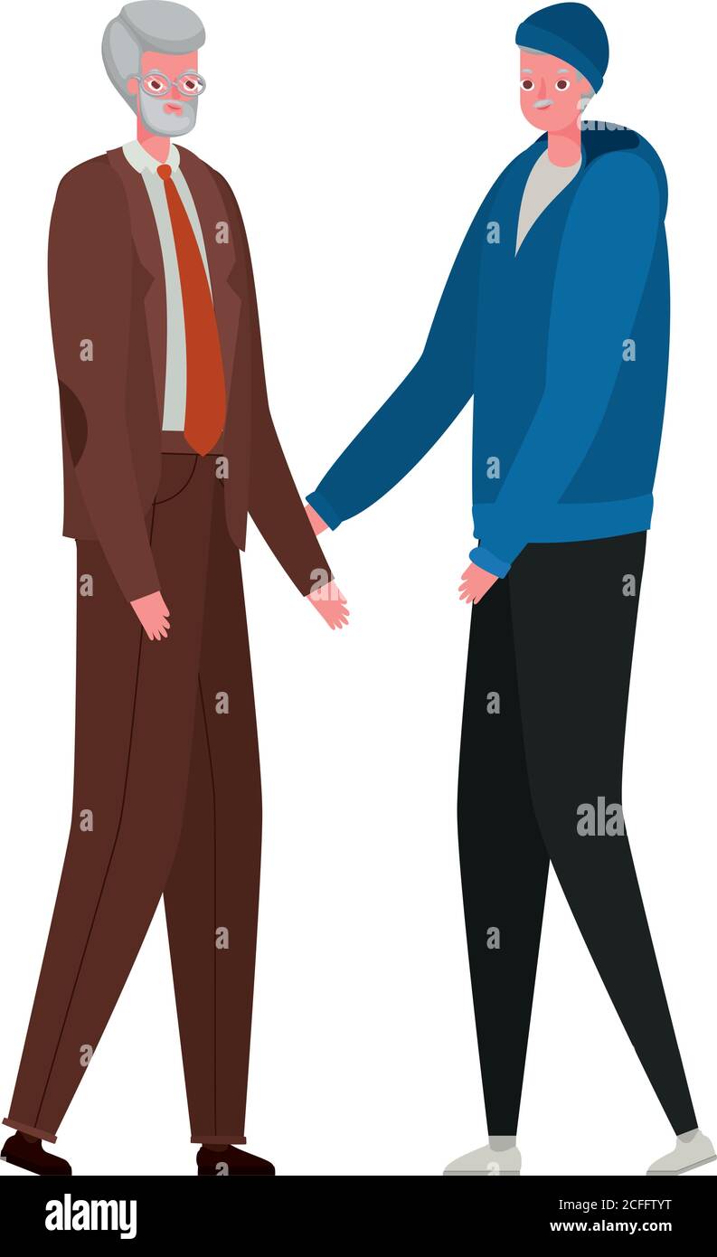 Men cartoons Cut Out Stock Images & Pictures - Alamy