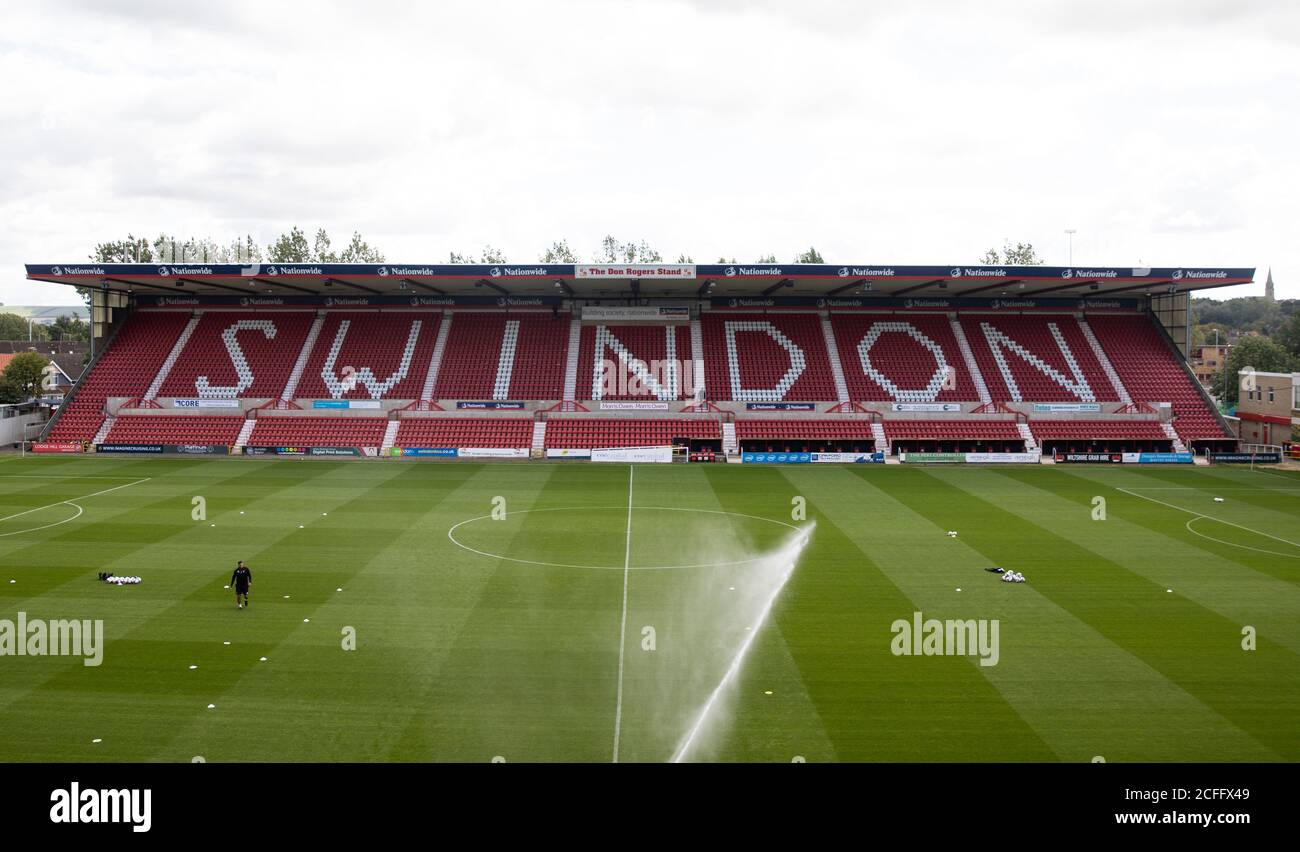 A general view of the ground before the Carabao Cup first round match ...