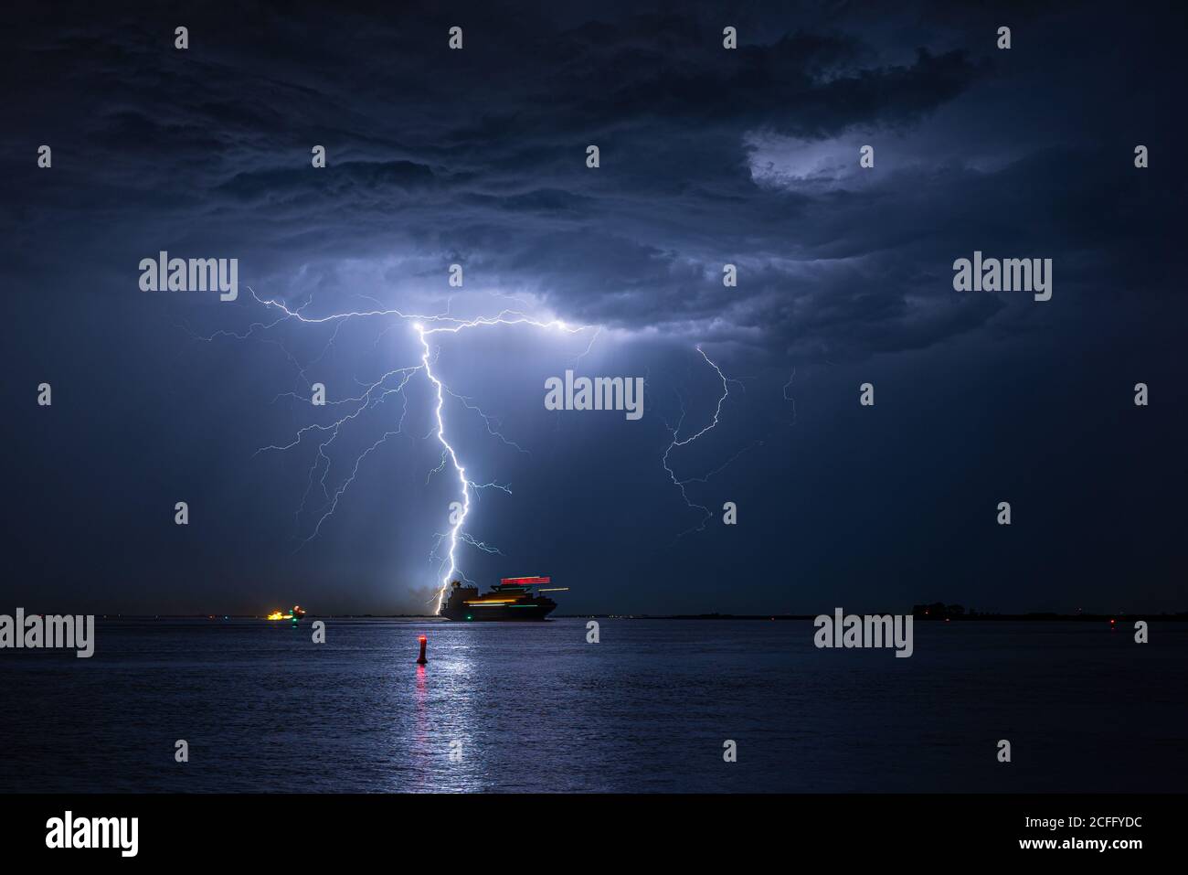 Stormy sea ship sails hi-res stock photography and images - Alamy