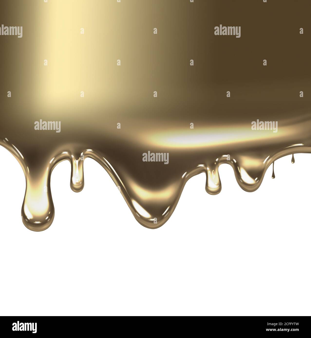 Liquid gold metal hi-res stock photography and images - Alamy