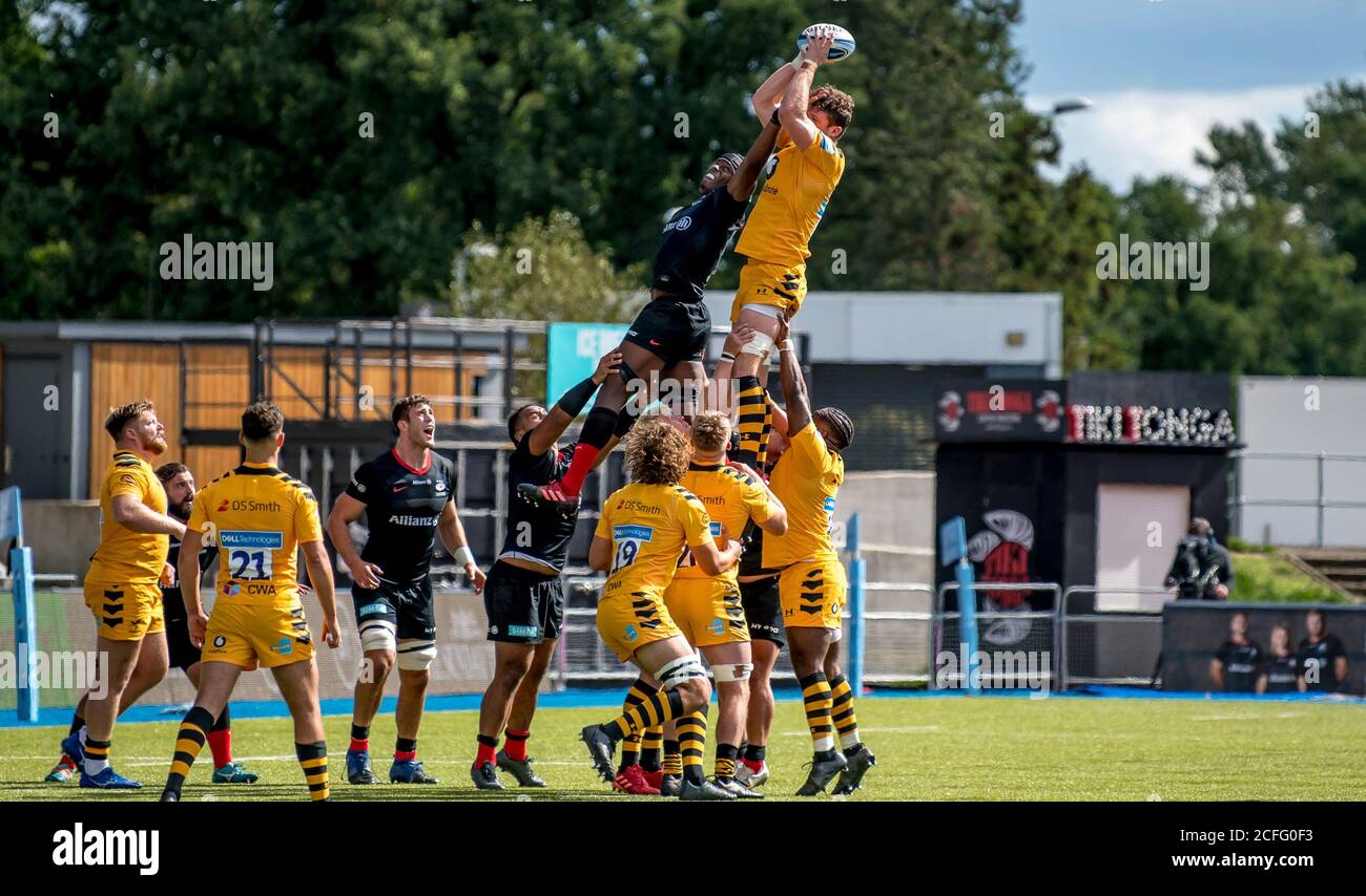 Wasps rugby player will rowlands hi-res stock photography and images ...