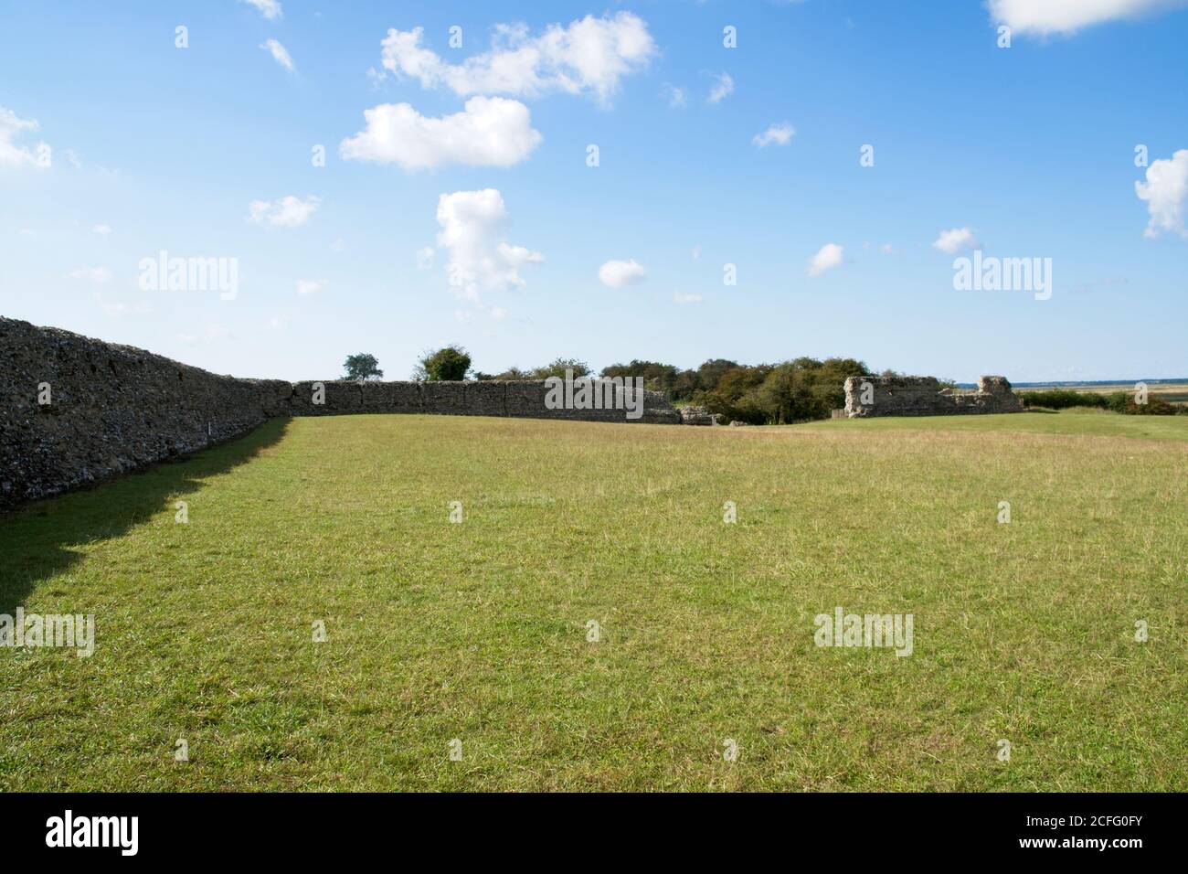 Burgh castle roman hi-res stock photography and images - Alamy