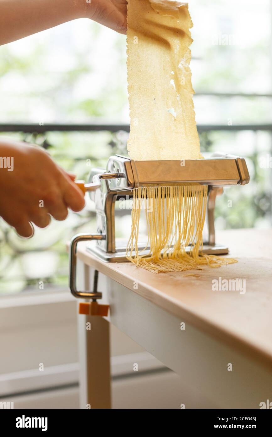 Pasta machine shapes hi-res stock photography and images - Alamy