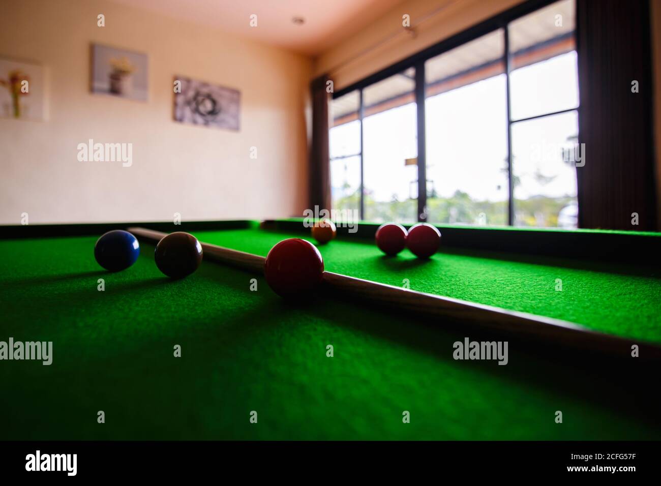 Snooker balls frame hi-res stock photography and images - Alamy
