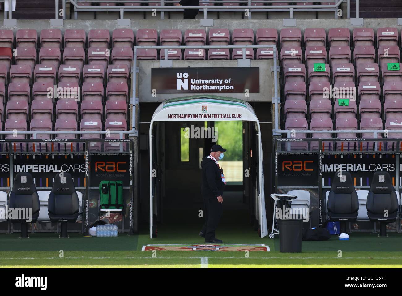 Northampton, UK. 5th Sep 2020. 5th September 2020; PTS Academy Stadium ...