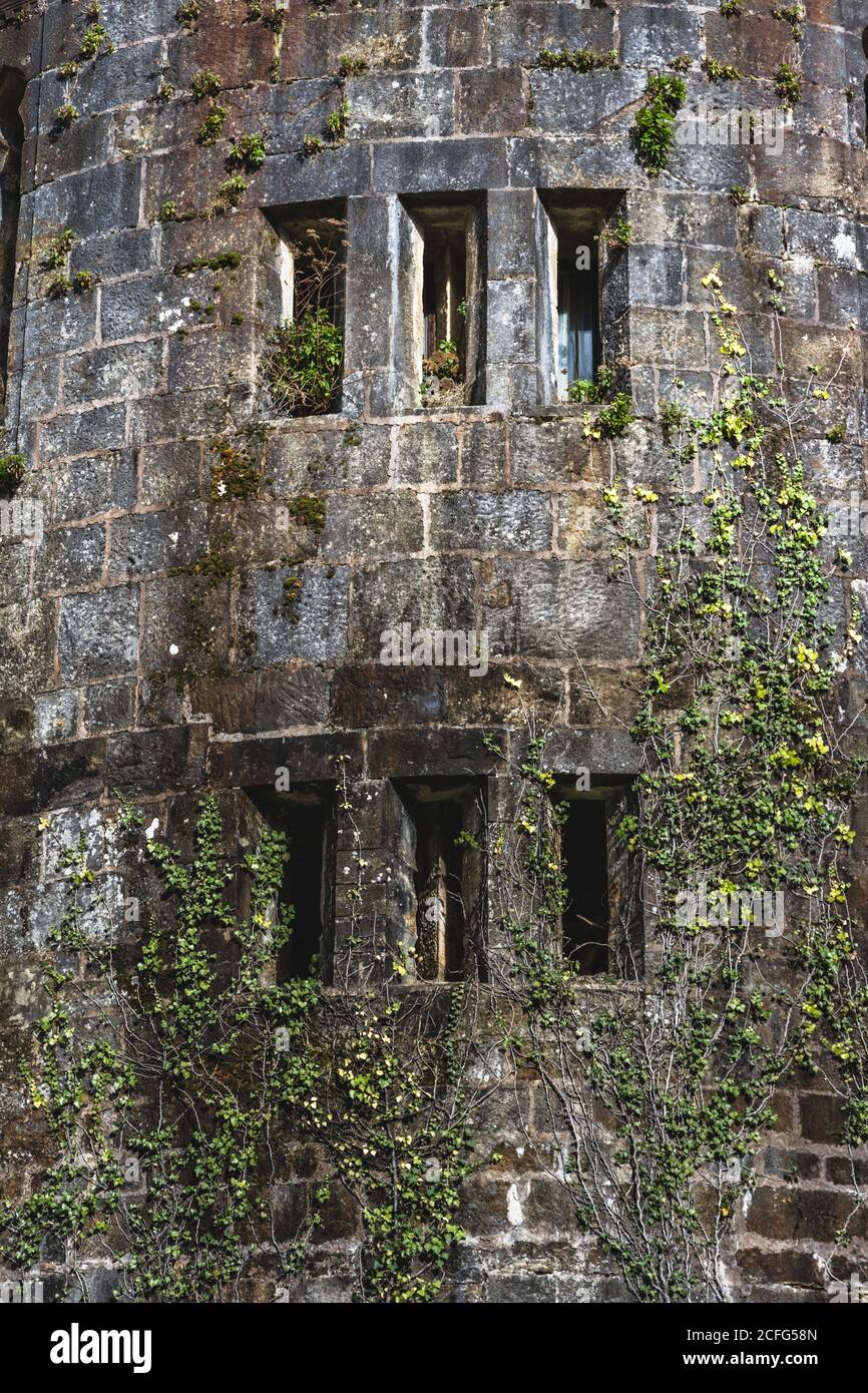 Detail of the Butrón castle in Gatica, Basque Country in Spain Stock ...