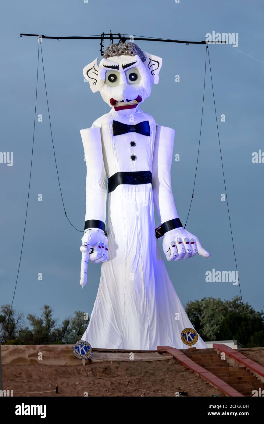 Zozobra (Old Man Gloom) in Santa Fe, New Mexico Stock Photo - Alamy