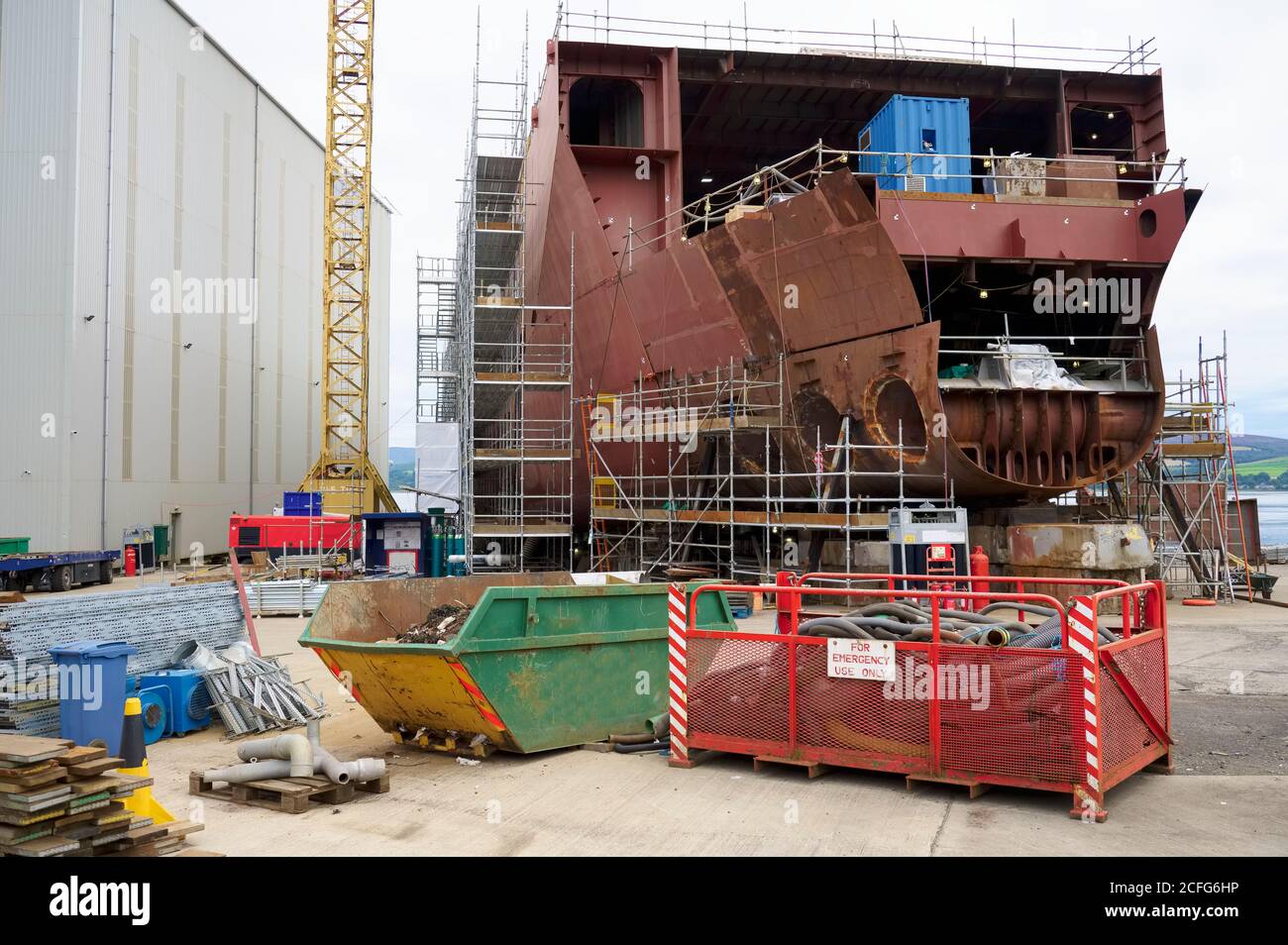 Shipbuilding industry steel ship construction for ferry business at ...