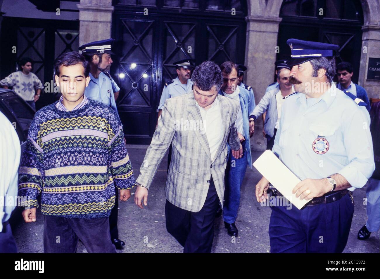 Di Nallo case, Lyon, 1987, France Stock Photo - Alamy
