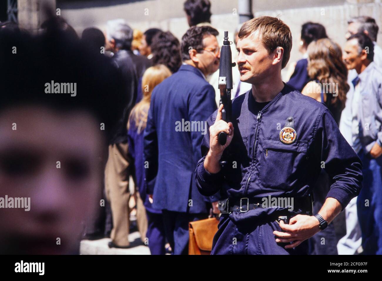 Di Nallo case, Lyon, 1987, France Stock Photo - Alamy