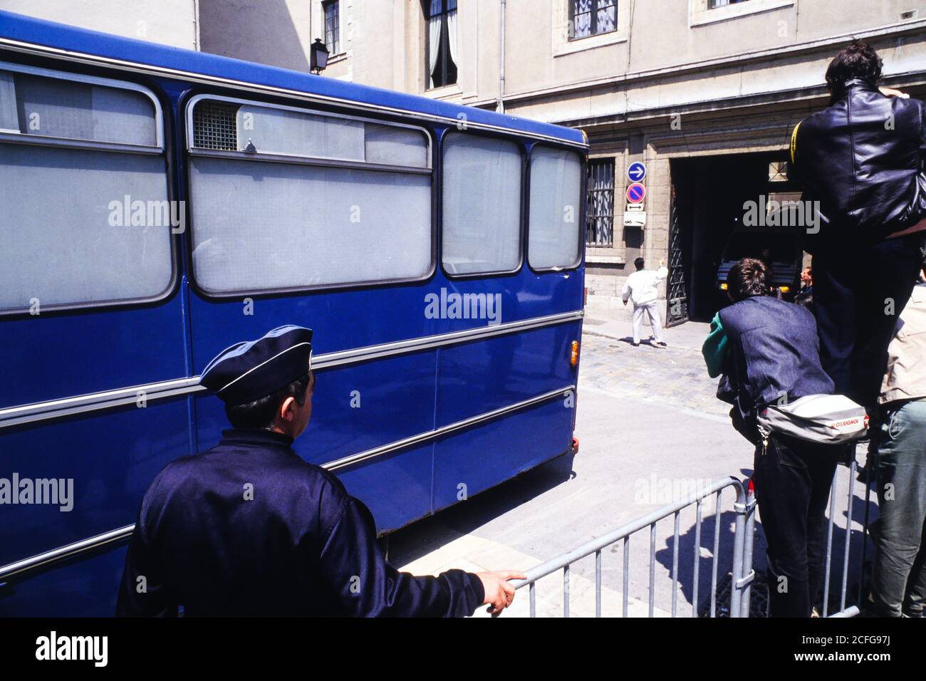 Di Nallo case, Lyon, 1987, France Stock Photo - Alamy