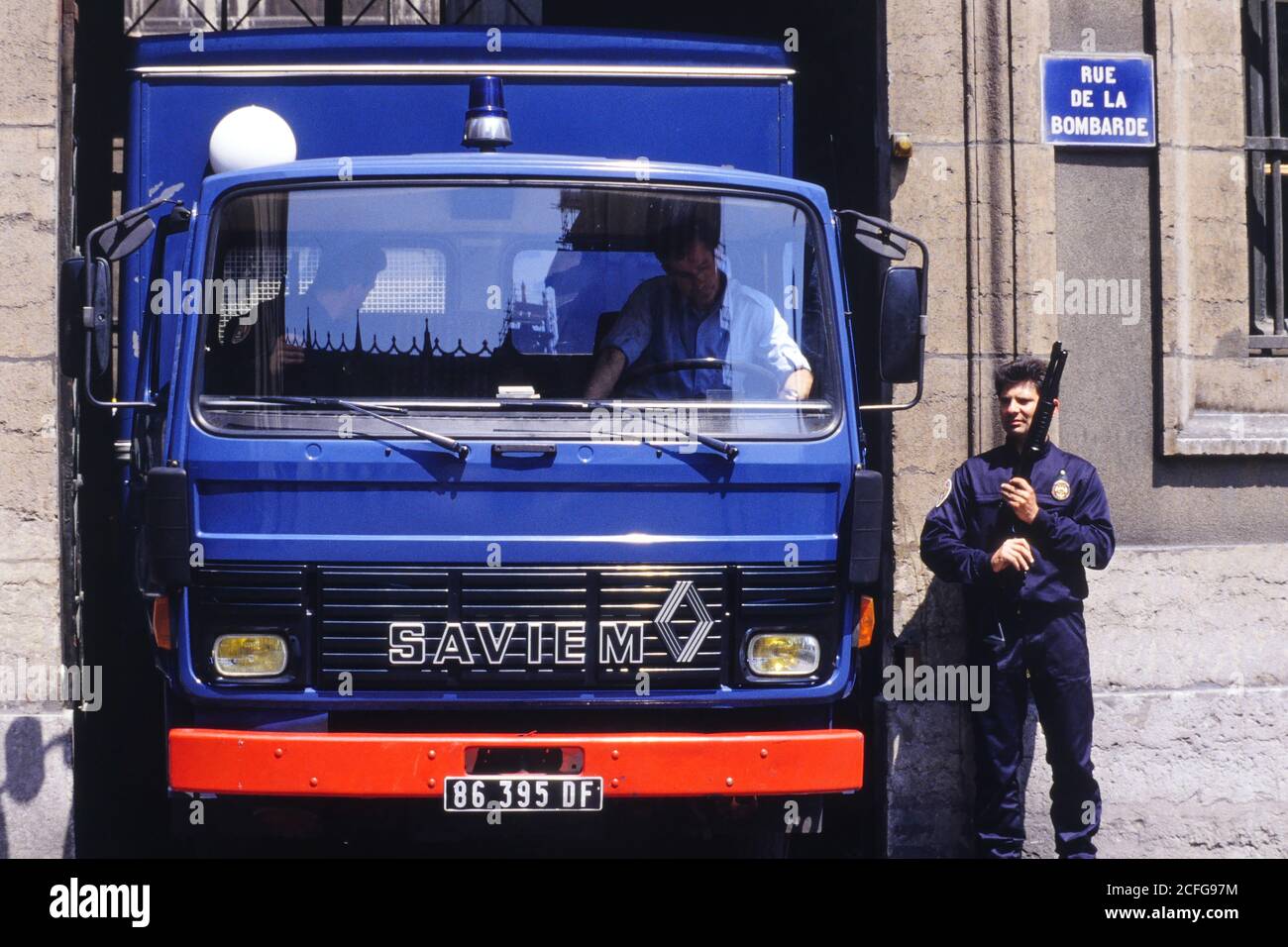 Di Nallo case, Lyon, 1987, France Stock Photo - Alamy