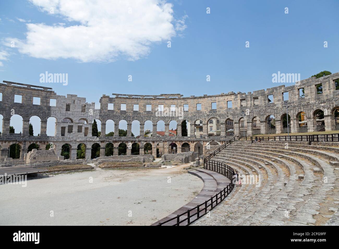 inside the Arena, Pula, Istria, Croatia Stock Photo - Alamy