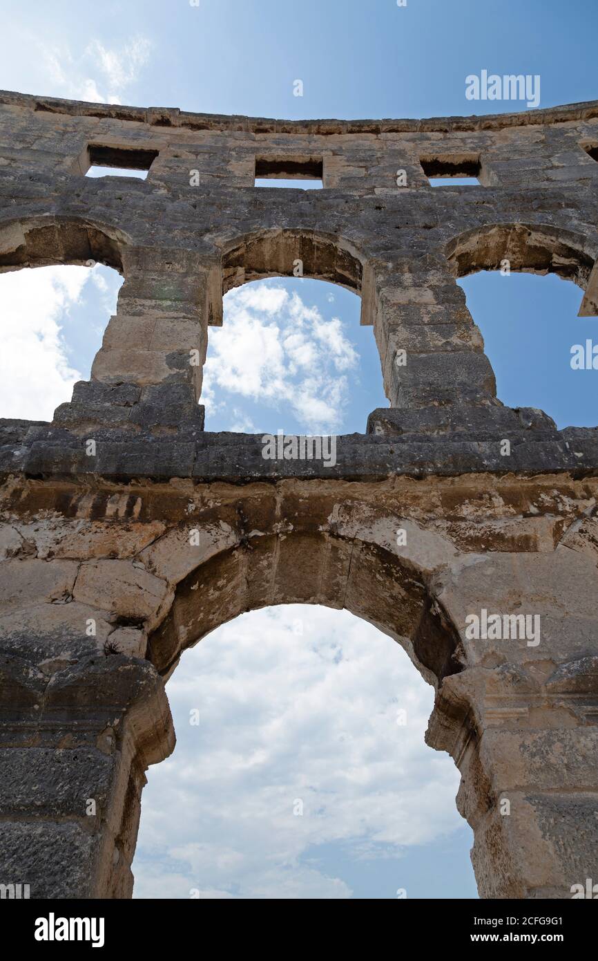inside the Arena, Pula, Istria, Croatia Stock Photo - Alamy