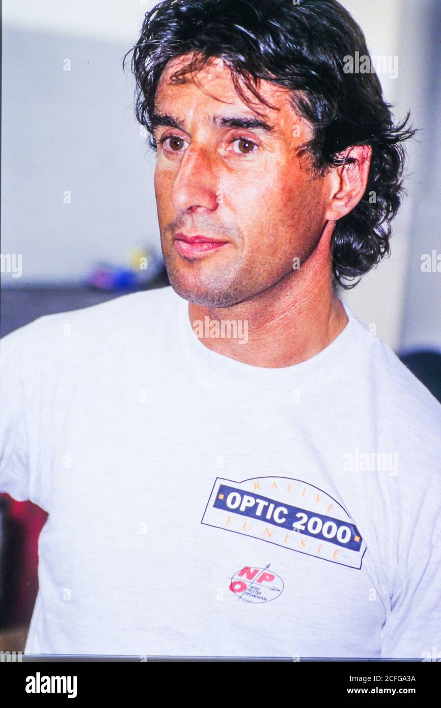 French pilot Cyril Neveu at Planet Karting in Venissieux, France Stock ...