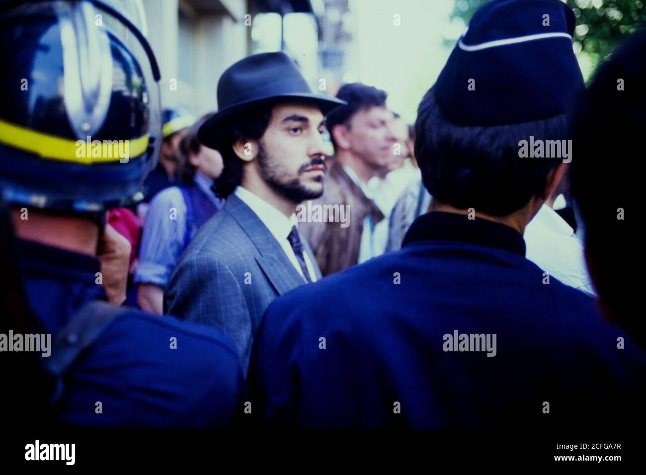 Riots between members of Betar and far-right activists, Lyon, France ...