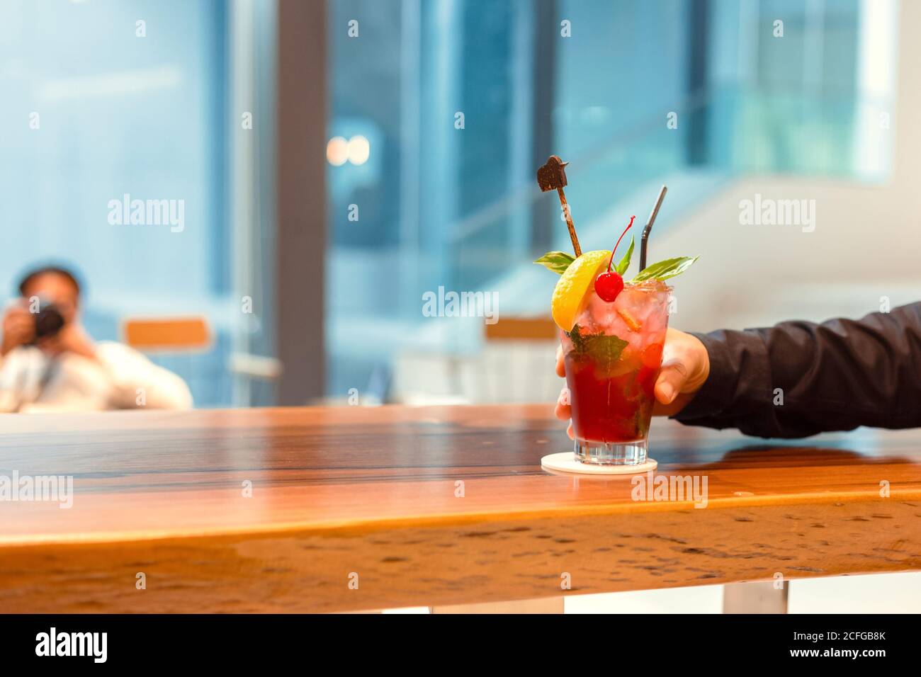 Mocktails on table hi-res stock photography and images - Alamy