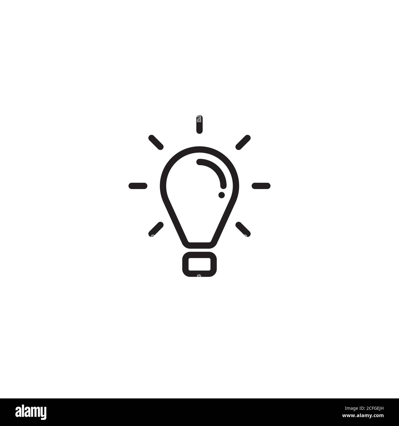Light bulb creativity ideas Stock Vector Images - Alamy