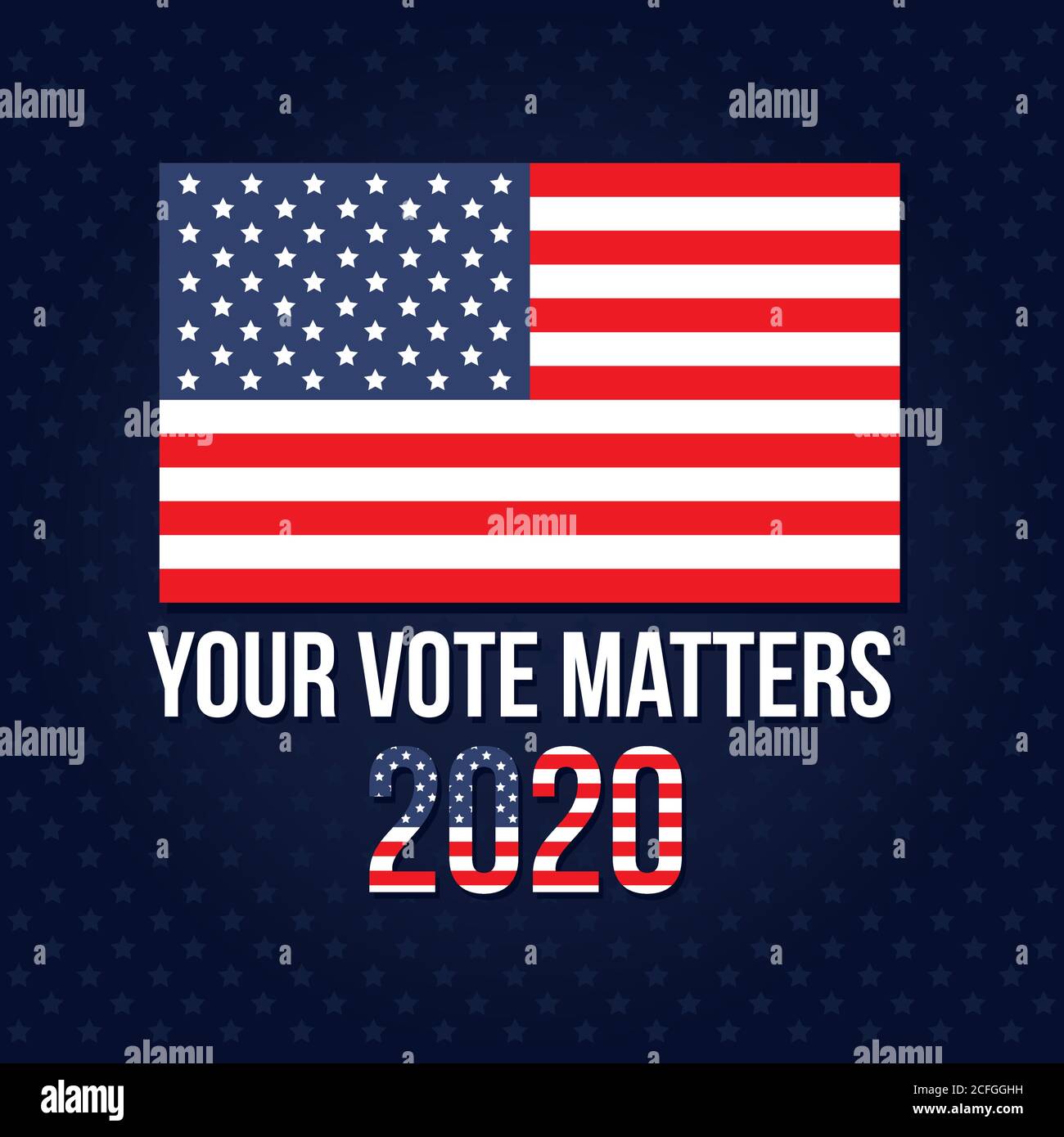 Your vote matters Stock Vector Images - Alamy