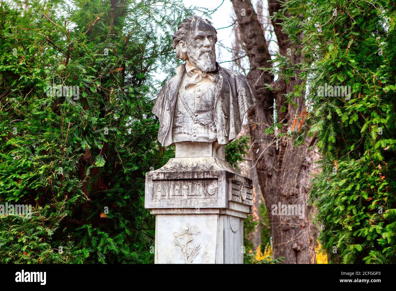 Friedrich von Amerling at Stadtpark . Austrian portrait painters of the ...