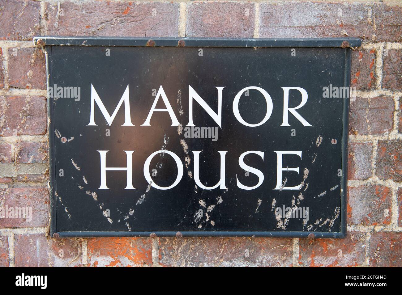 Eton, Windsor, Berkshire, UK. 5th September, 2020. The Manor House sign ...