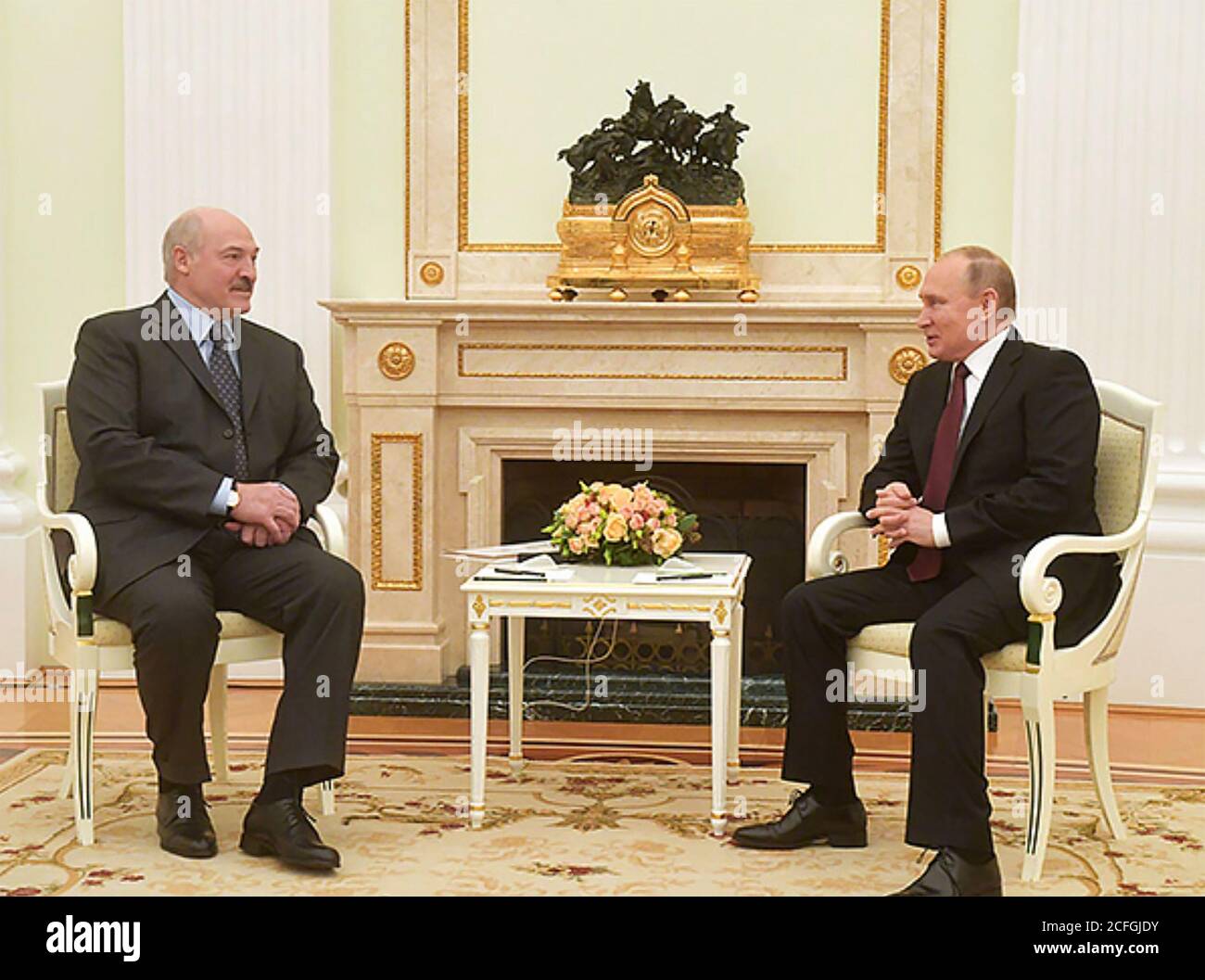 Putin lukashenko hi-res stock photography and images - Alamy
