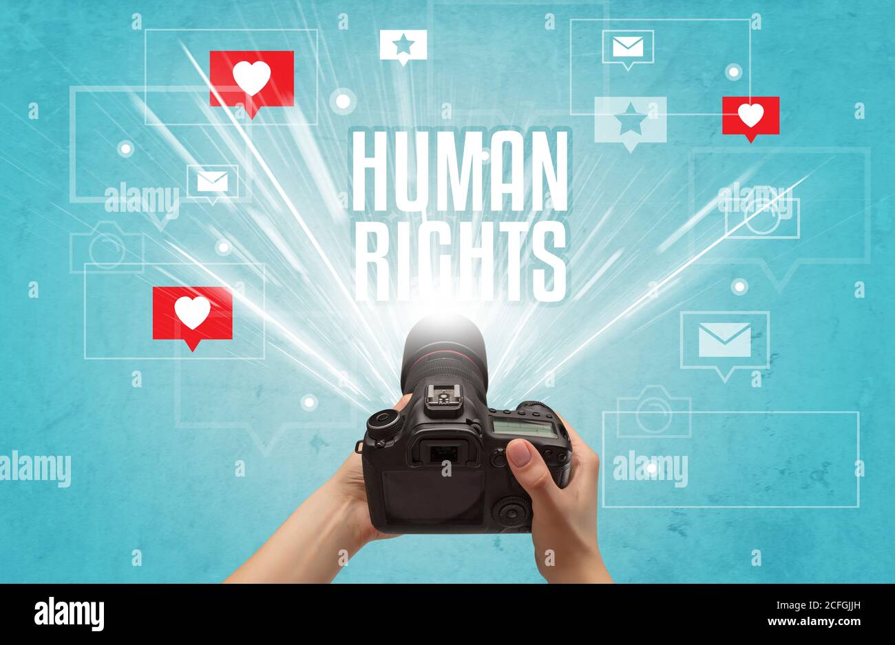 Human rights hand picture hi-res stock photography and images - Alamy