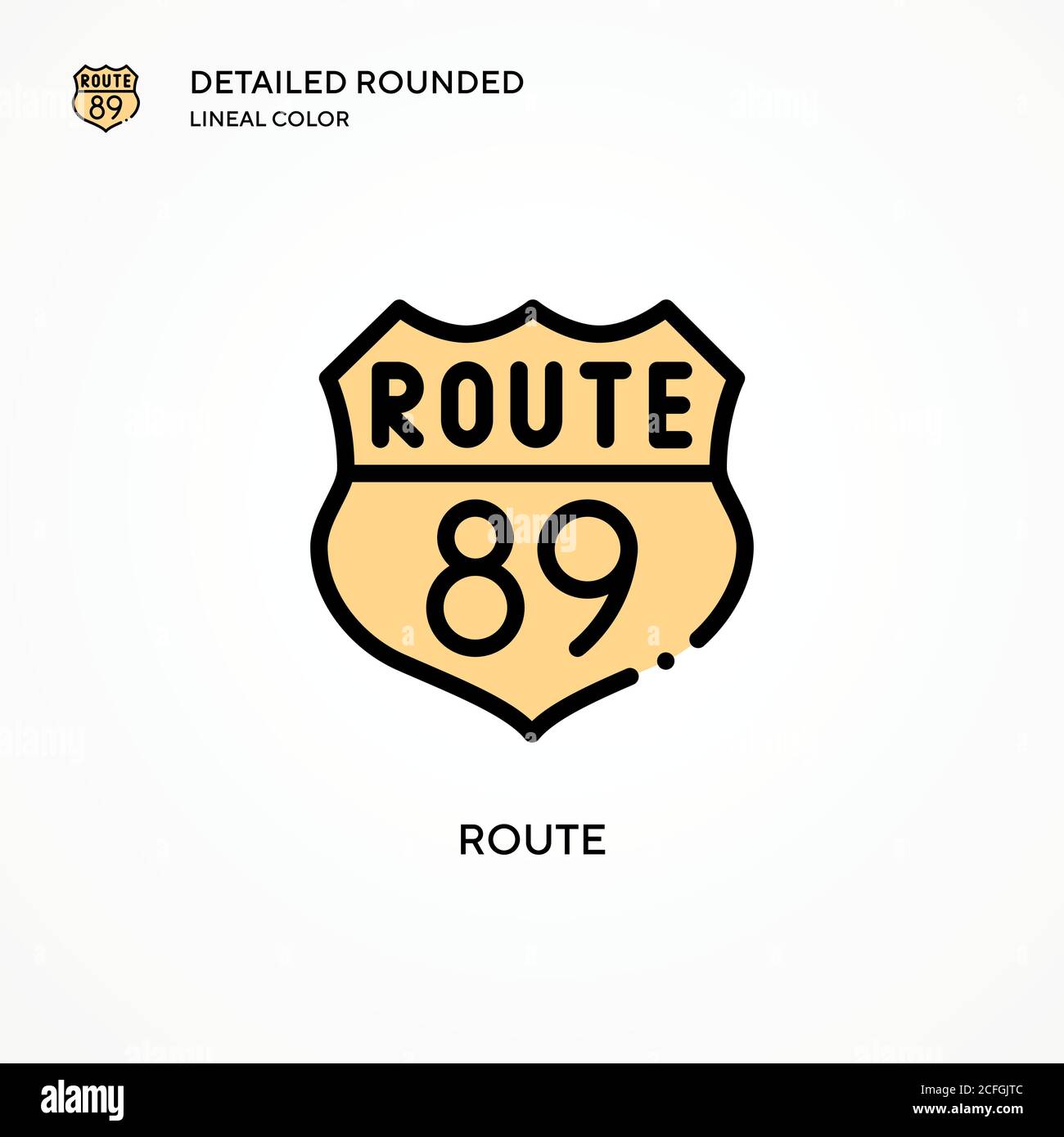 Route 66 map Cut Out Stock Images & Pictures - Alamy