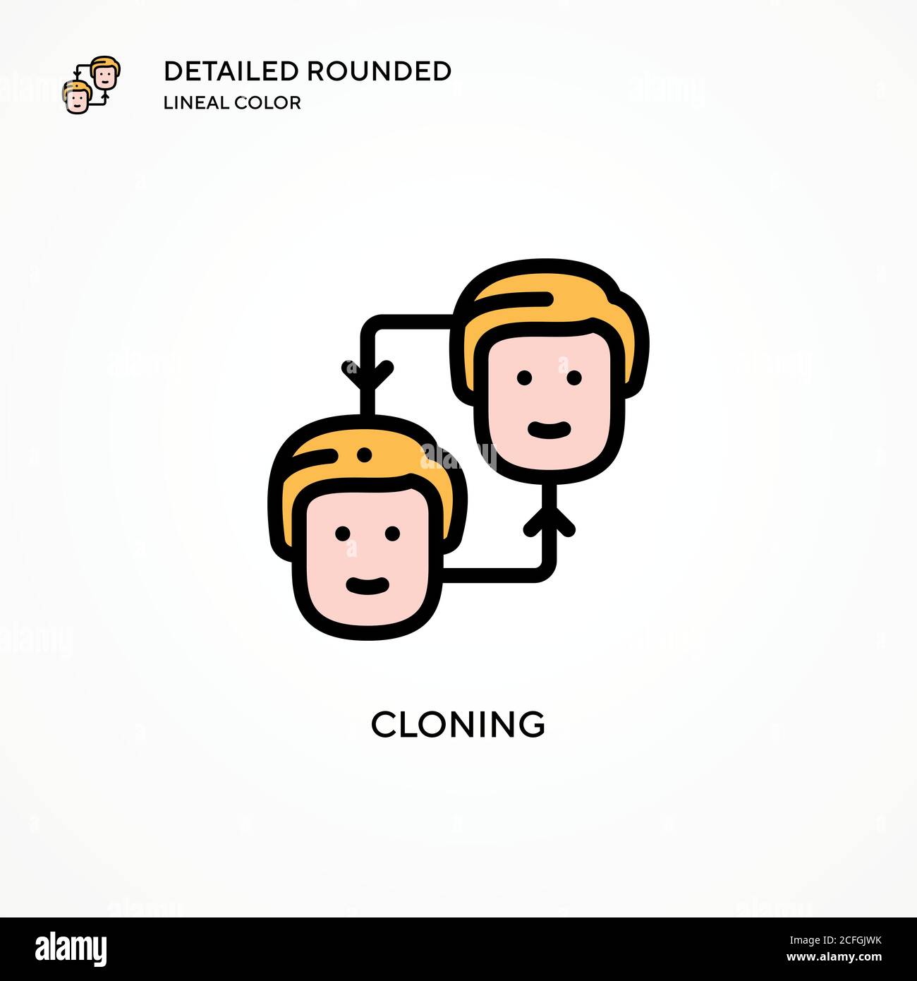 Futuristic human cloning Stock Vector Images - Alamy