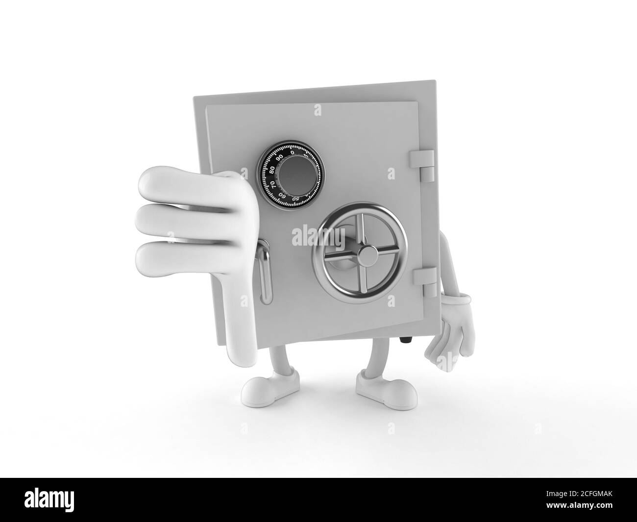 Safe character isolated on Cut Out Stock Images & Pictures - Alamy