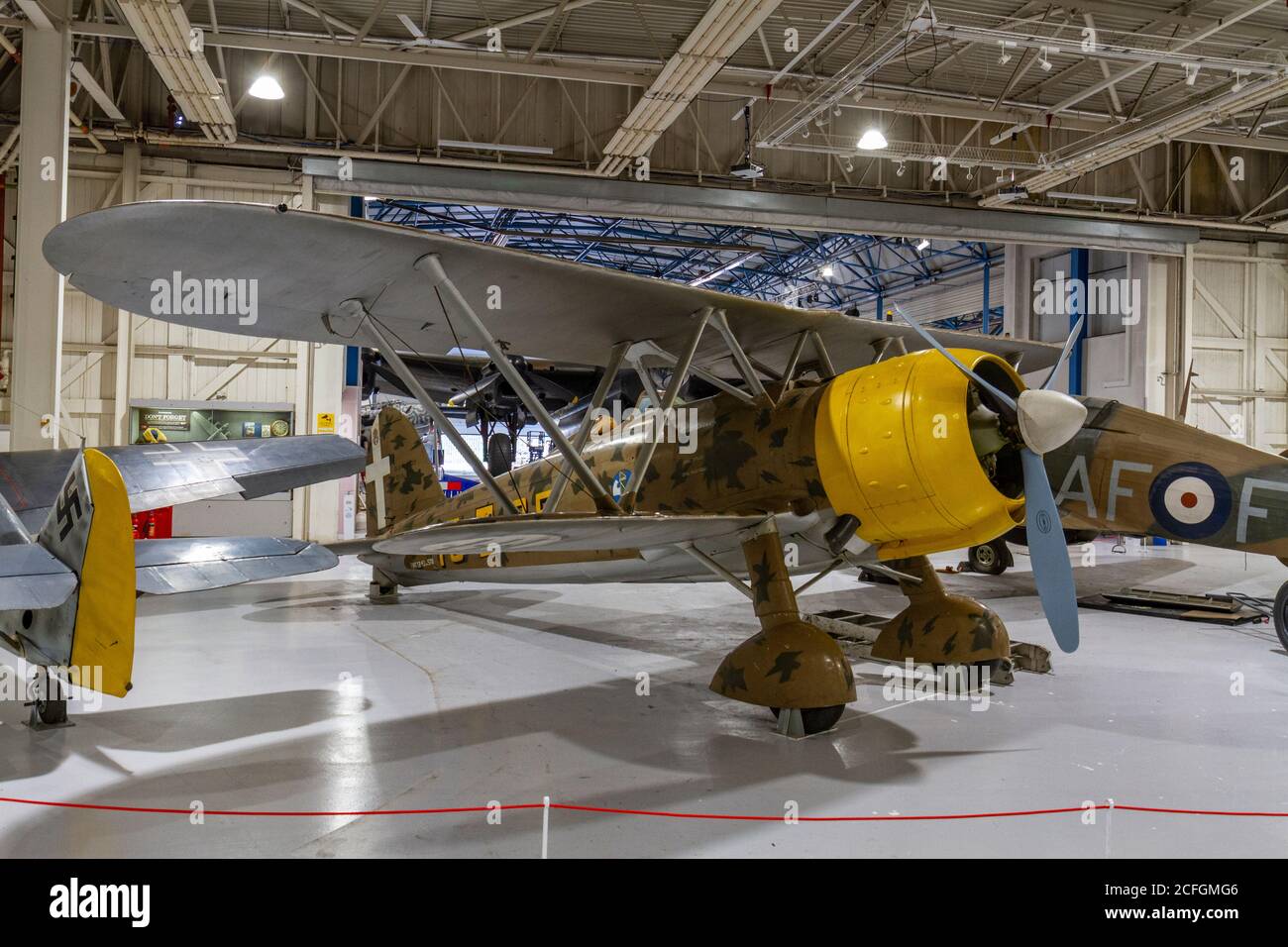 Fiat cr42 falco hi-res stock photography and images - Alamy