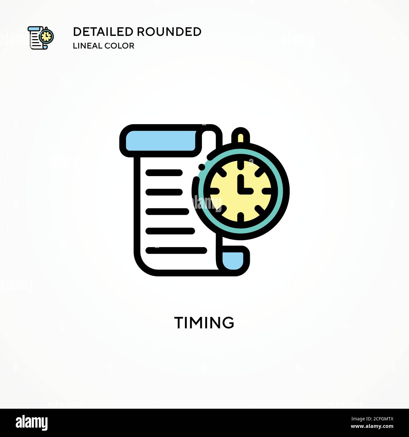 Day timing vector vectors hi-res stock photography and images - Alamy