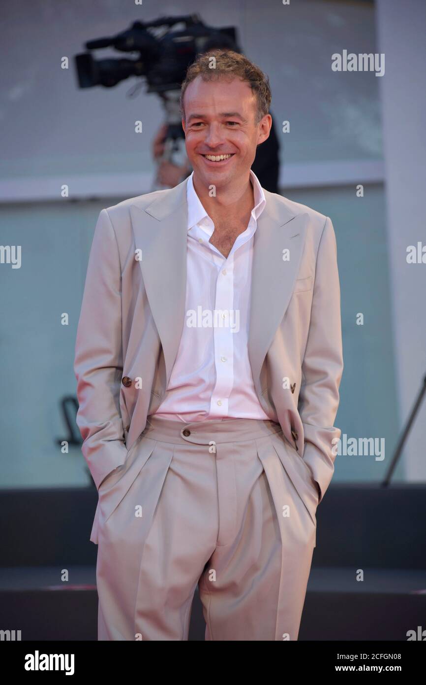 77th Venice Film Festival 2020, Red Carpet Film Mis Marx. Pictured ...