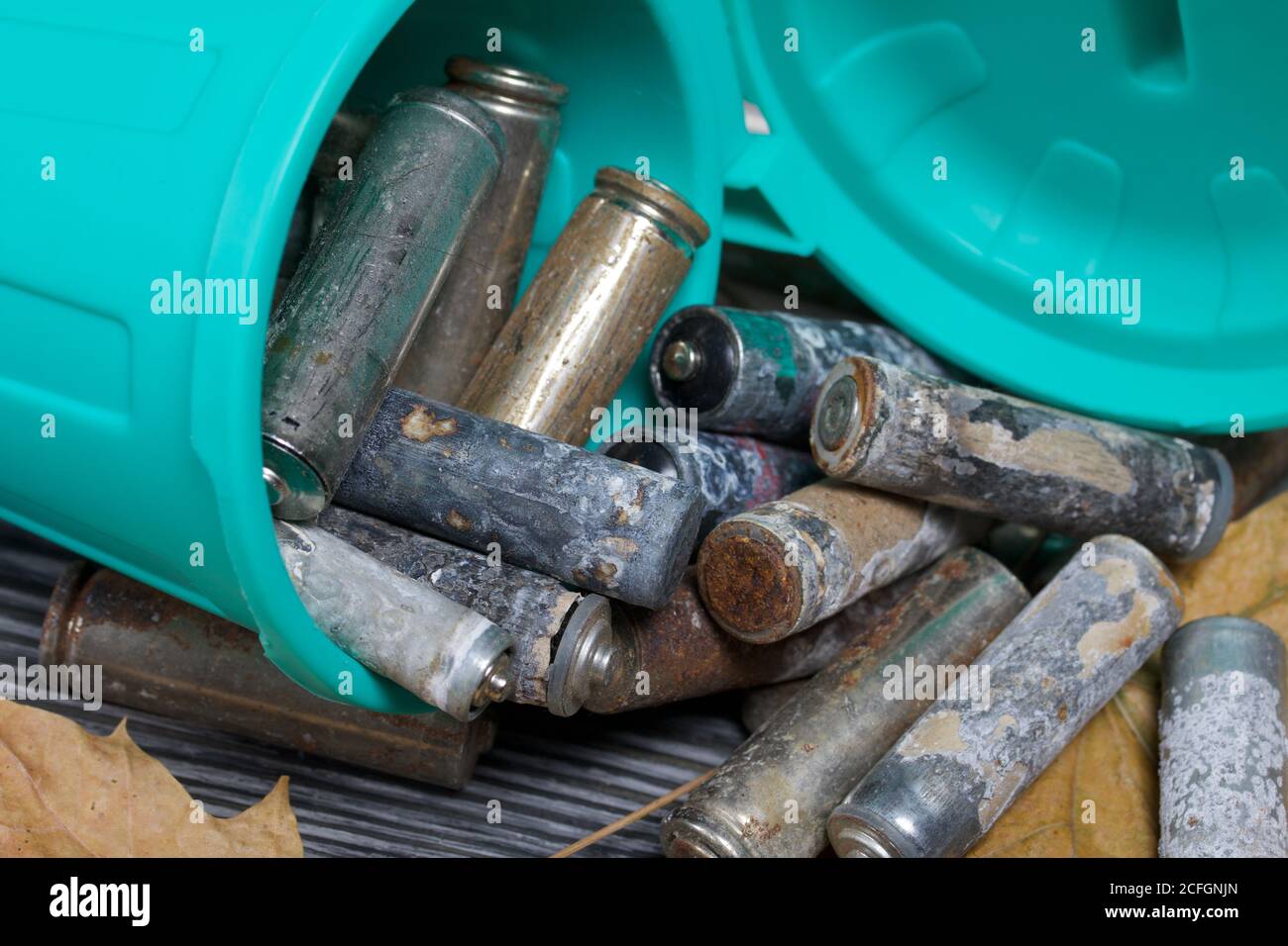 Battery pollution in soil hi-res stock photography and images - Alamy