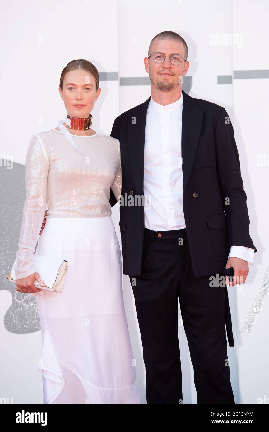 Mia Van Veen Loeb, David Loeb, Pieces of Woman Premiere, 77th Venice ...