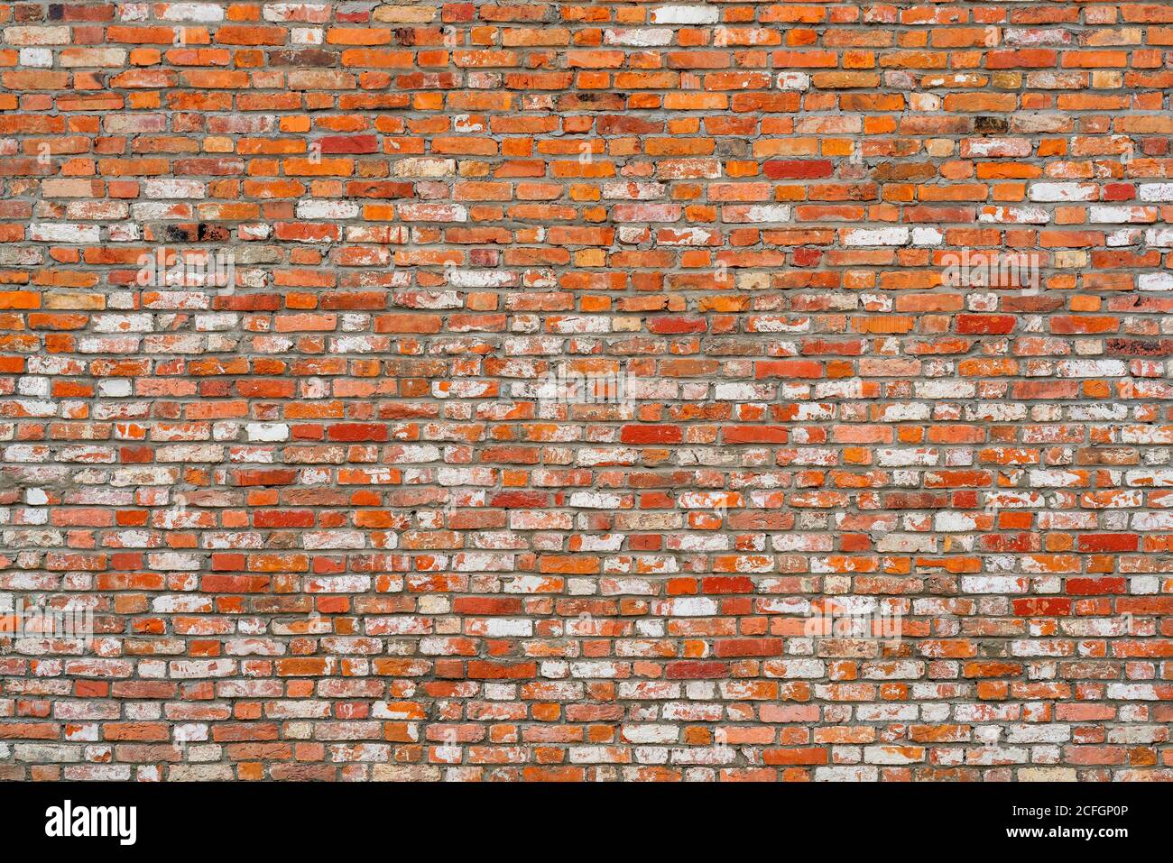 Red brick building wall. Interior of a modern loft. Background for ...