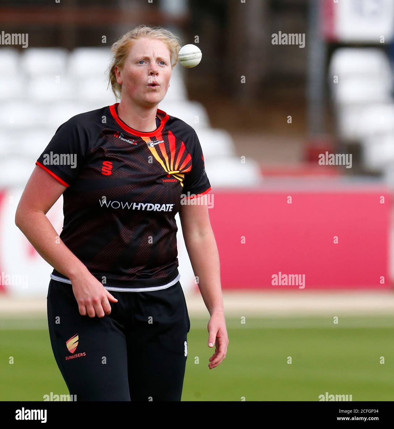 CHELMSFORD, ENGLAND - SEPTEMBER 05:Sunrisers Lissy Macleod during ...