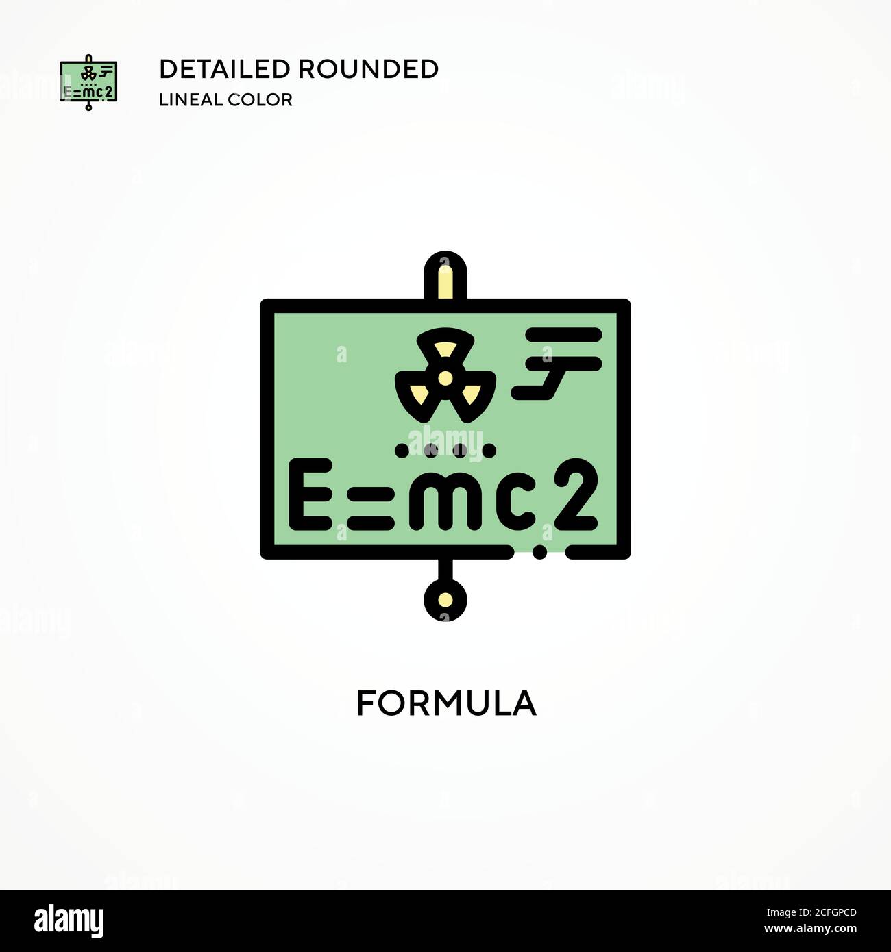 Formula vector icon. Modern vector illustration concepts. Easy to edit ...