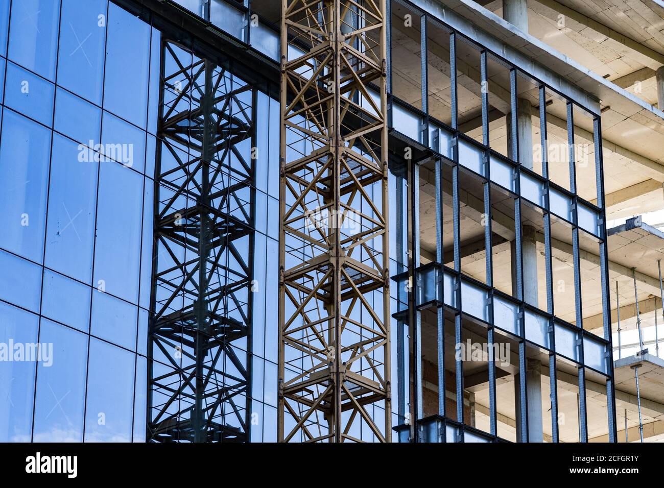 Modern architecture background building construction Stock Photo - Alamy