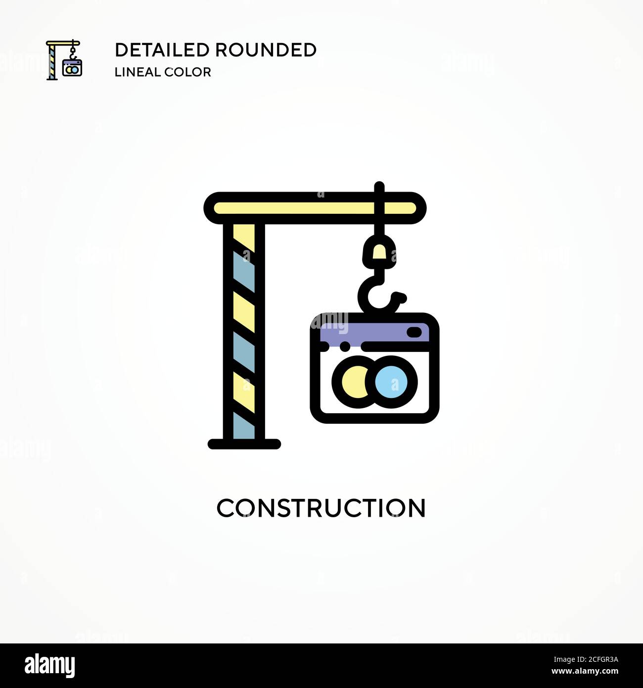 Construction site inspection house Stock Vector Images - Alamy