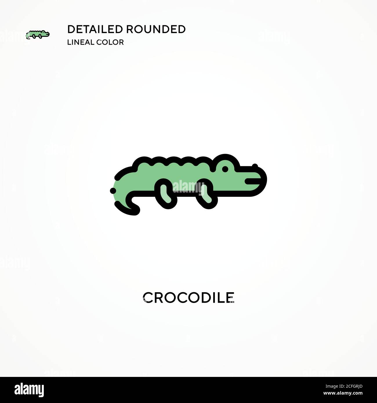 Crocodile skin detail Stock Vector Images - Alamy