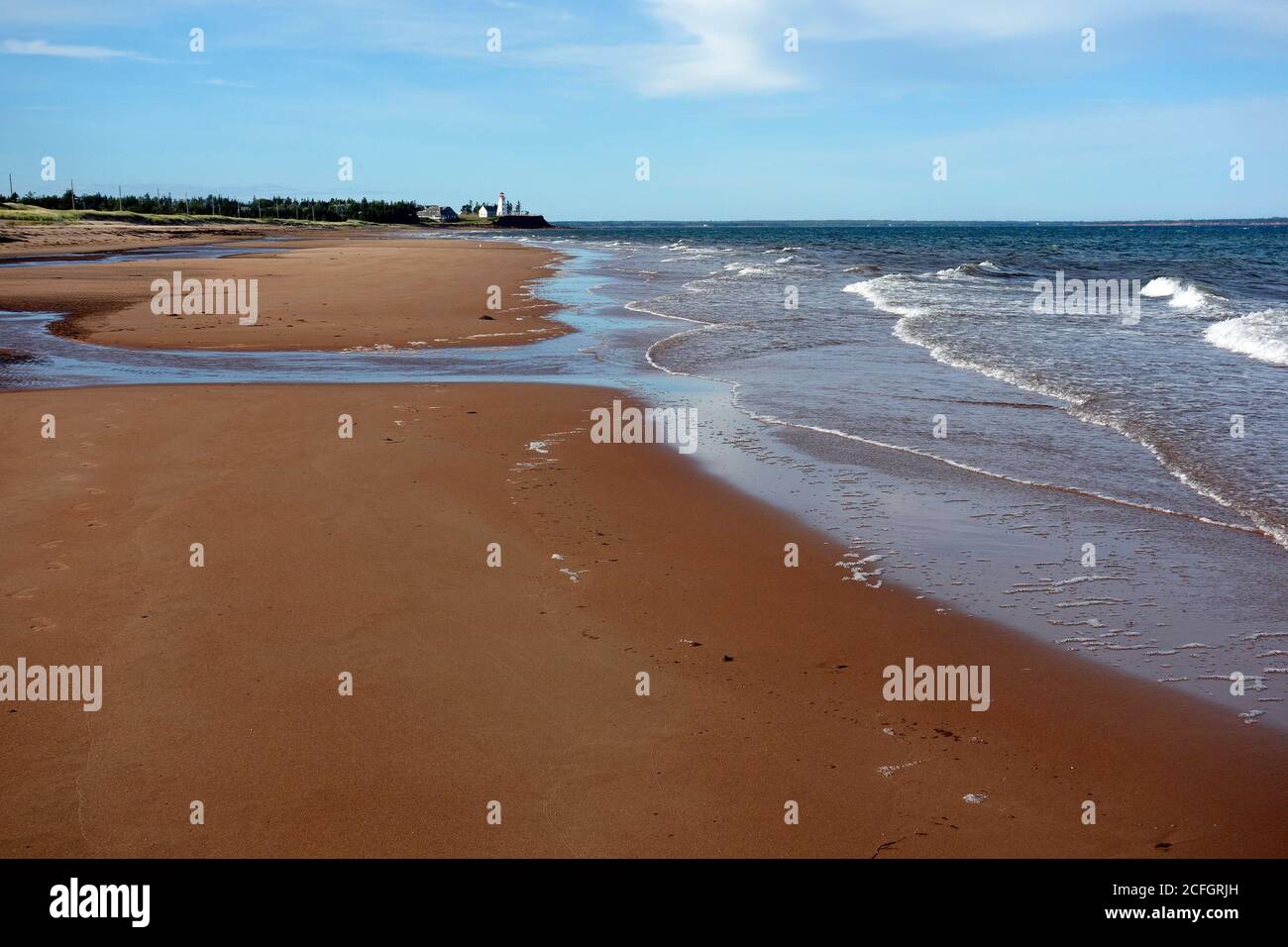 Panmure beach provincial park, prince edward island, canada Stock Photo ...