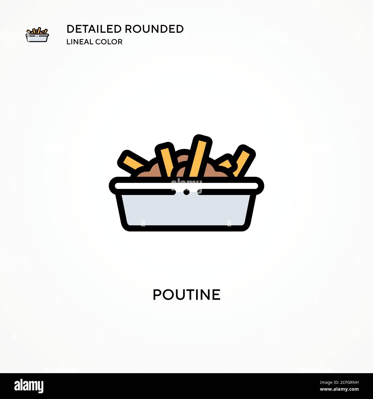 Poutine quebec Cut Out Stock Images & Pictures - Alamy