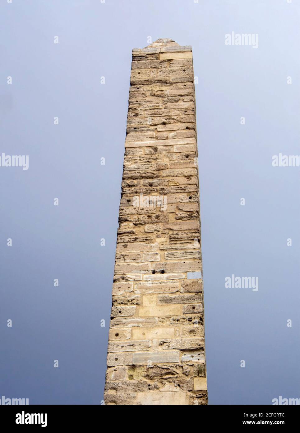 Ancient Walled Obelisk Constantine Obelisk, Masonry Obelisk in ...