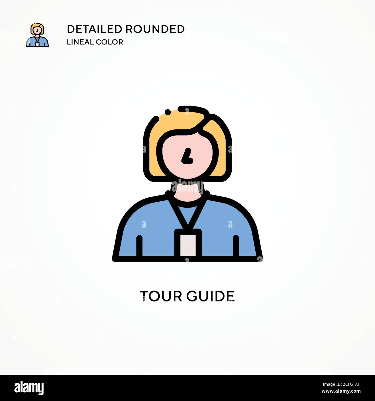 Tour Guide Vector Icon Modern Vector Illustration Concepts Easy To tour-guide-vector-icon-modern-vector-illustration-concepts-easy-to