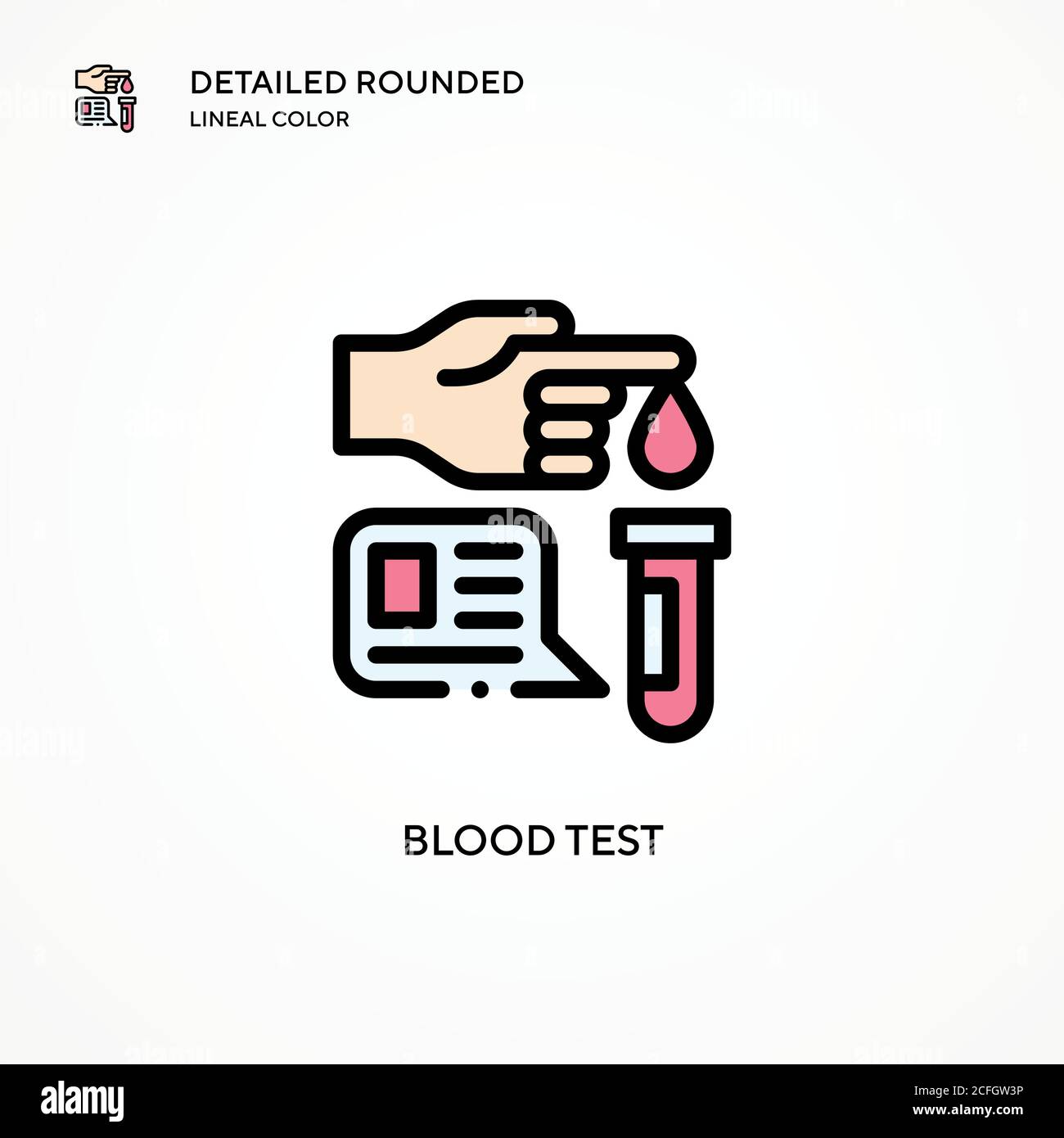 Blood plasma tubes Stock Vector Images - Alamy