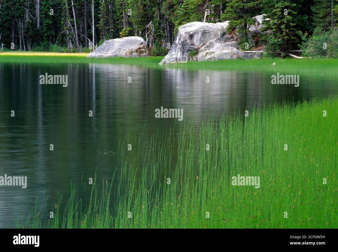 Lake Stuart, Alpine Lakes Wilderness, Wenatchee National Forest ...
